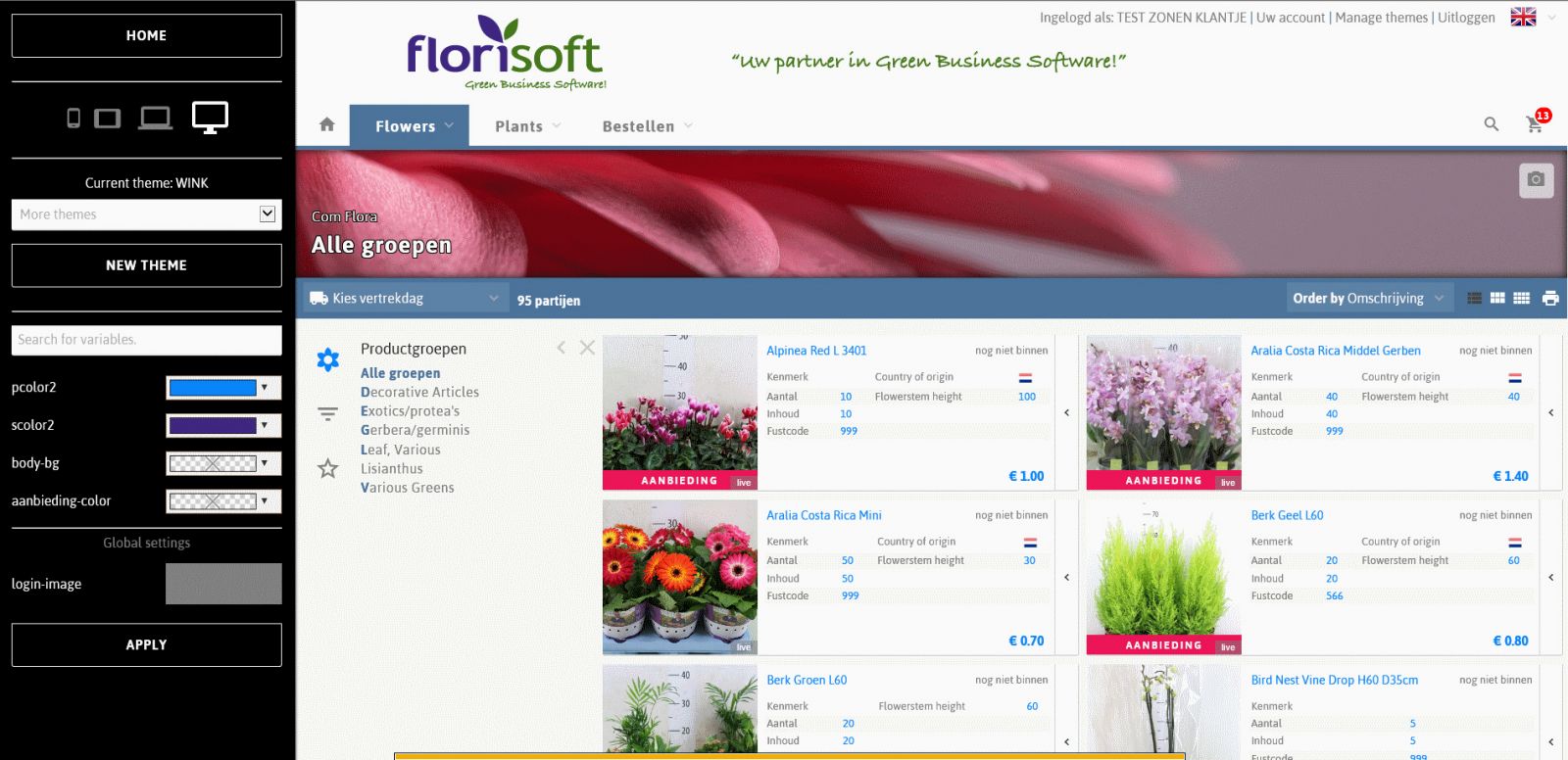 Florishop Complete 201612 release • Florisoft BV